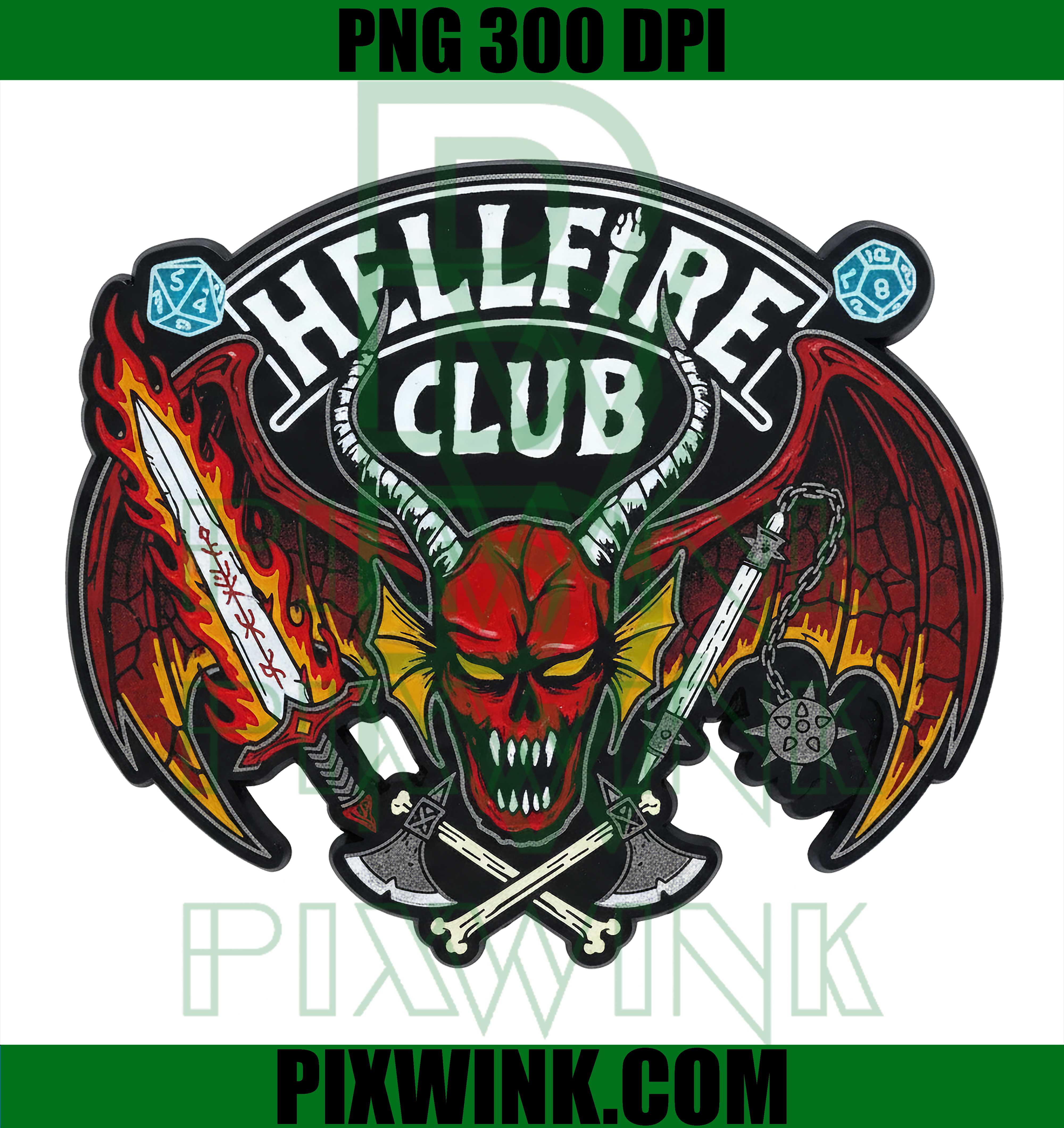 Stranger Things PNG, Hell Fire Club PNG, Hell Fire Club Logo PNG ...