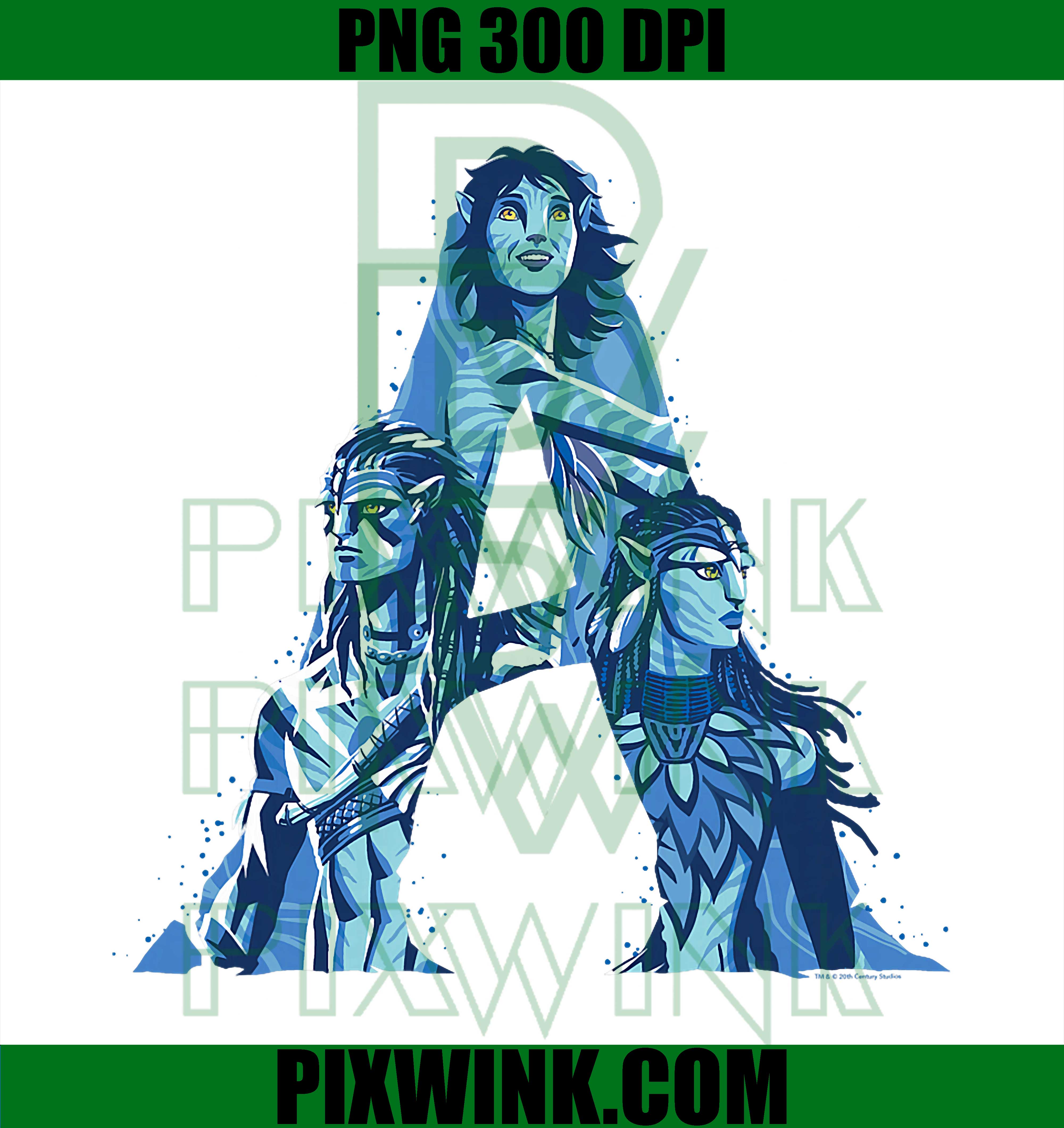 Avatar Fire and Ash PNG, Jake Sully Neytiri & Kiri Movie Logo PNG ...