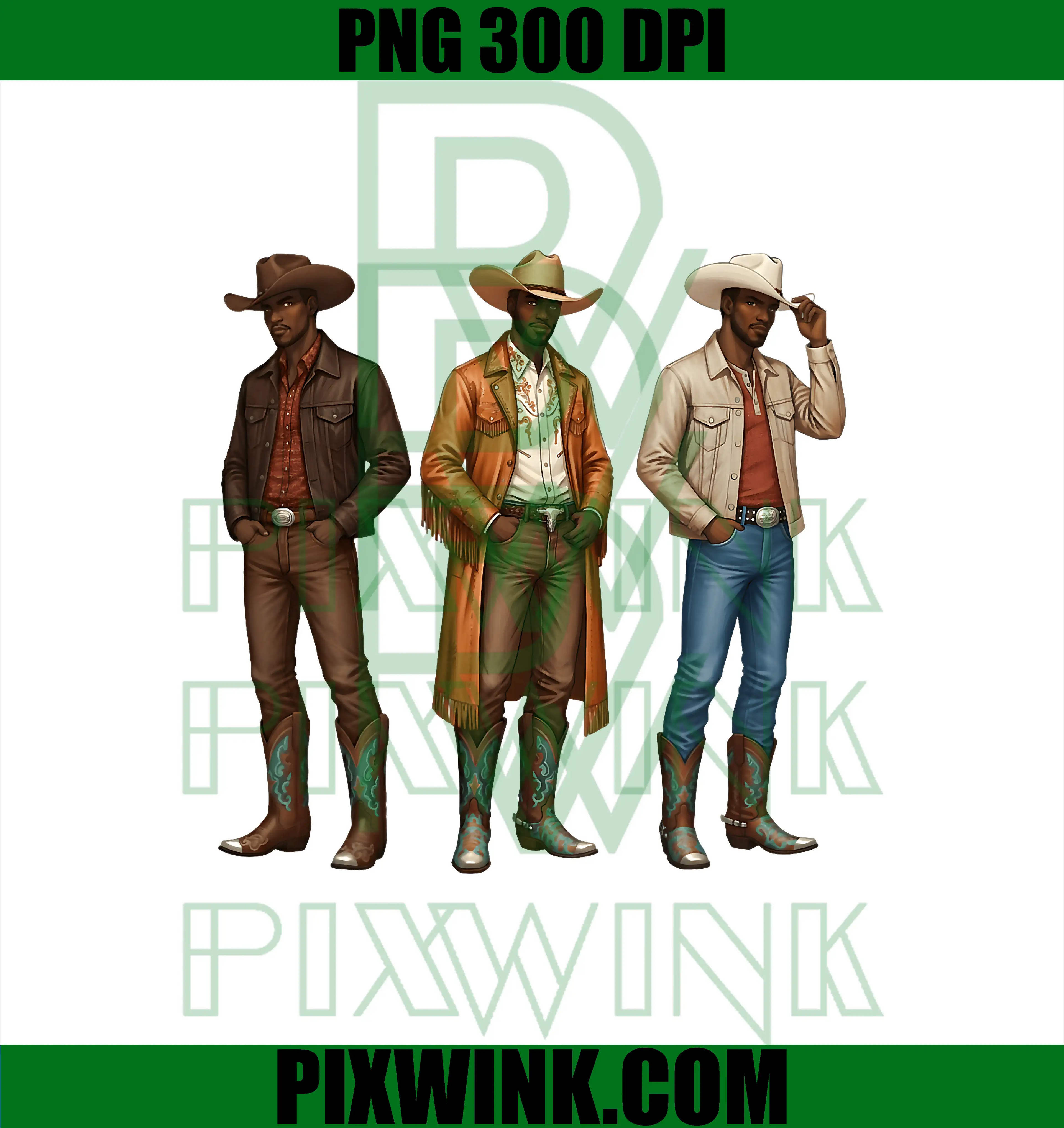 Black Cowboy Western PNG, Rodeo Melanin Heritage PNG, Texas Pride PNG ...