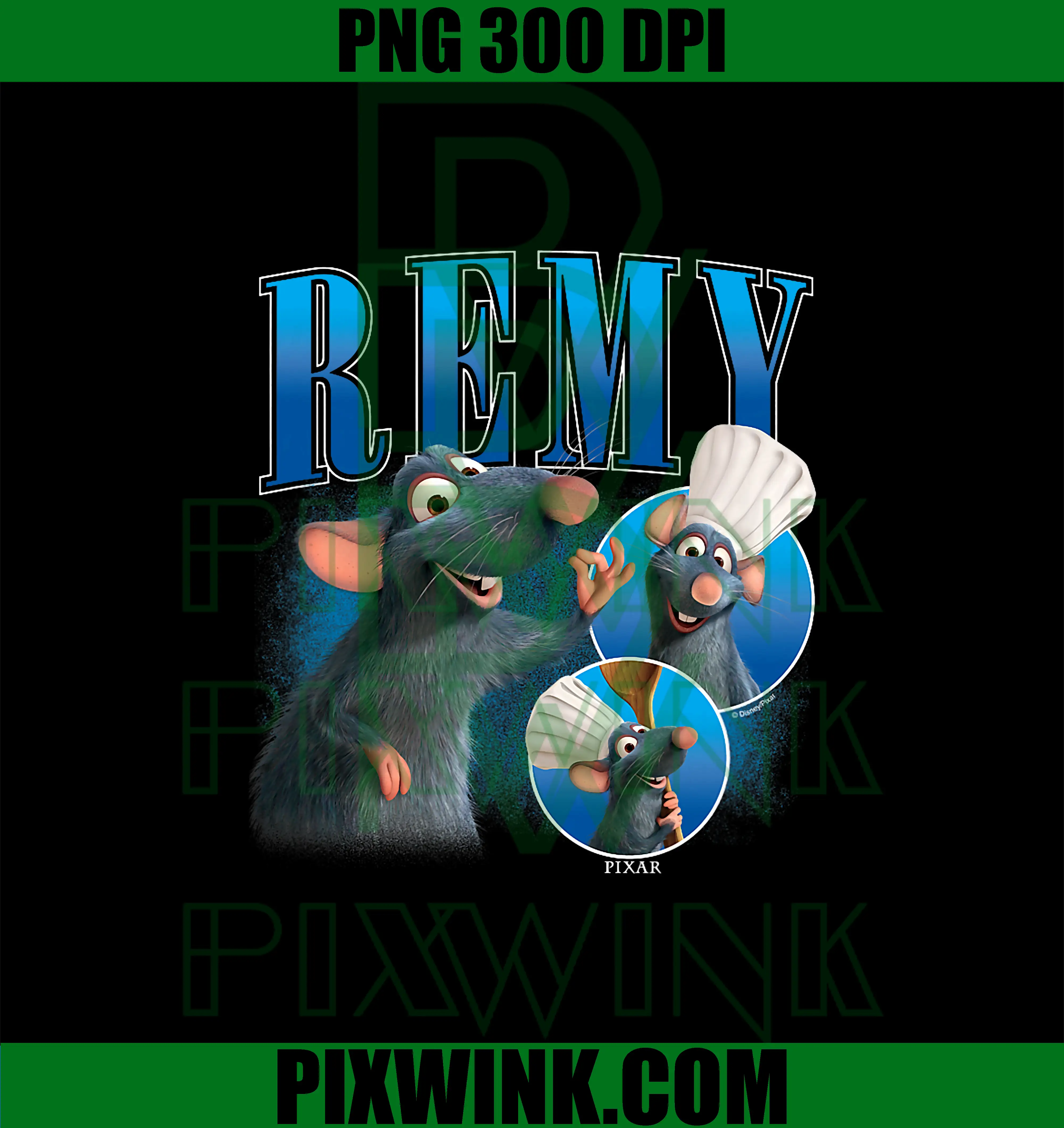 Ratatouille Remy PNG, Disney Remy PNG – pixwink.com
