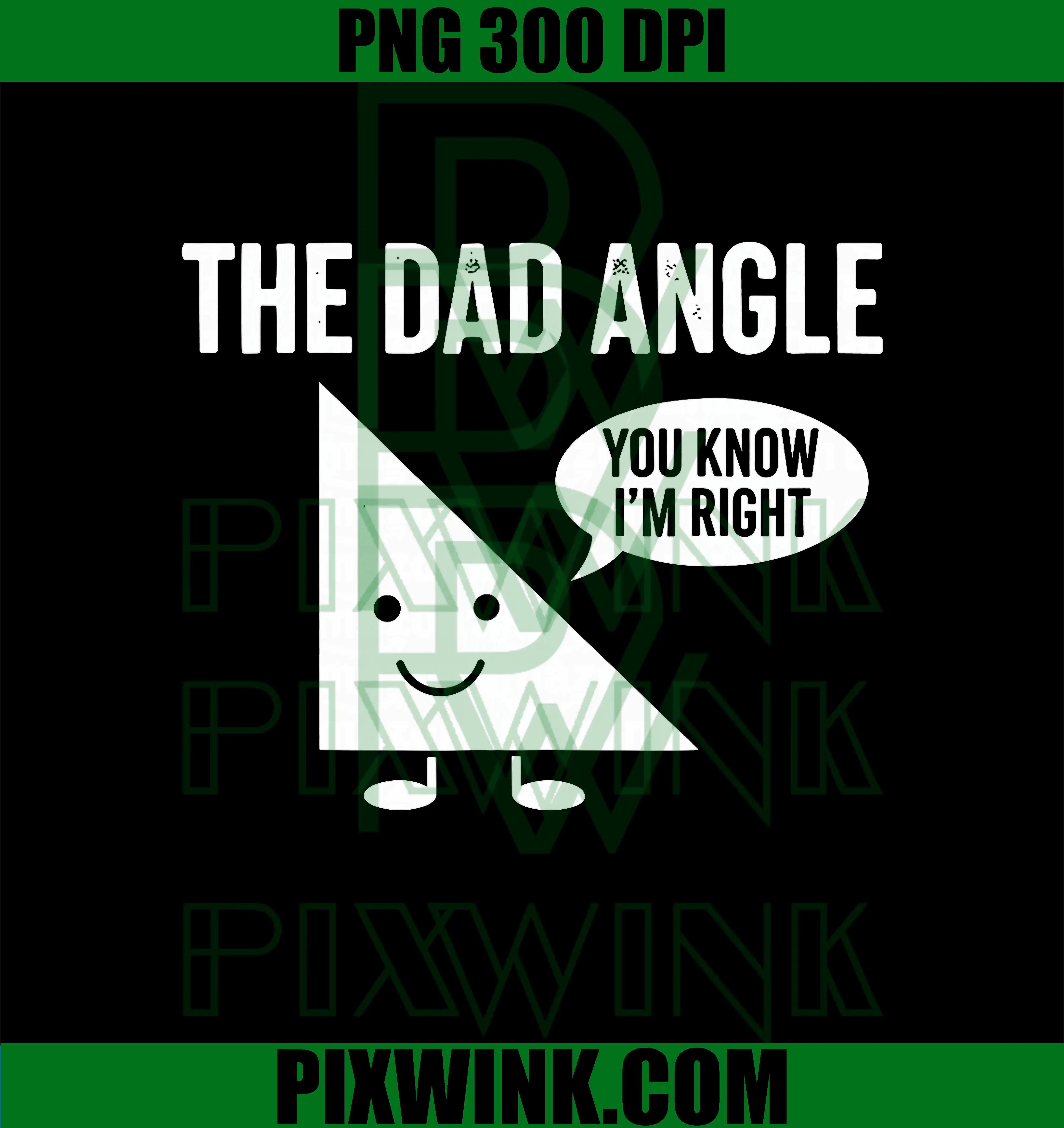 The Dad Angle PNG, Funny Math PNG – pixwink.com